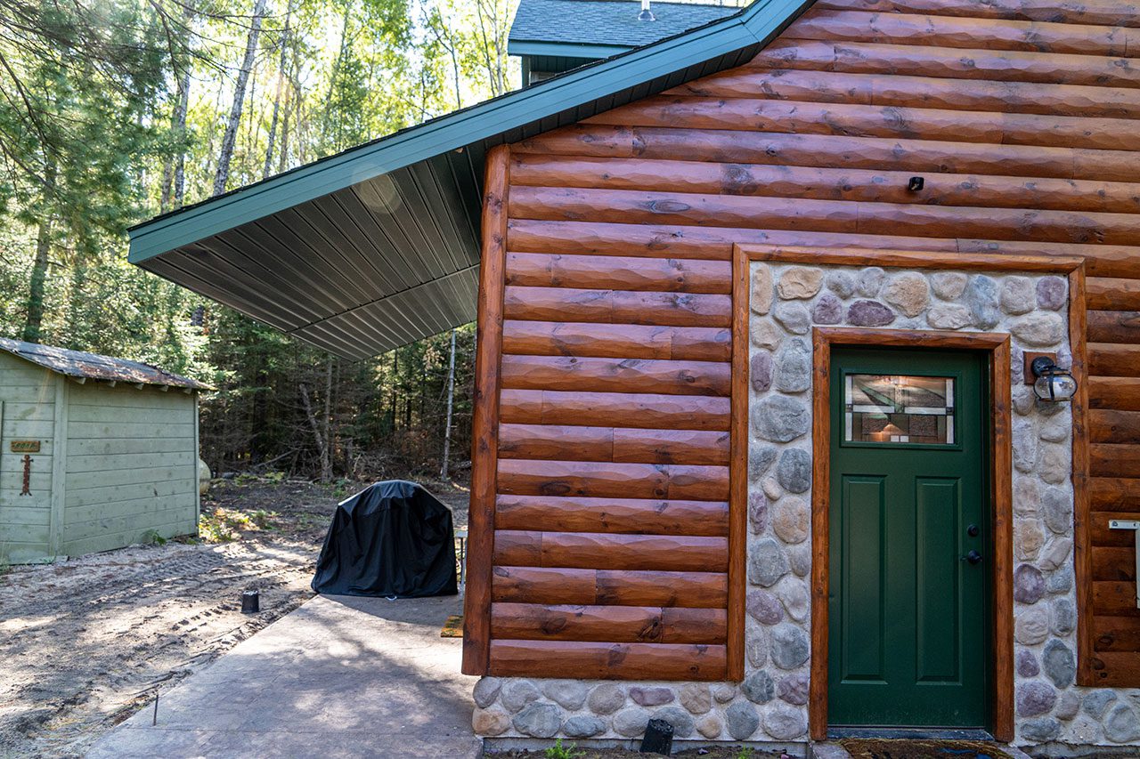 Pine Log Siding Skyline Woods Log Siding | Manufacturer Of Fine Wood