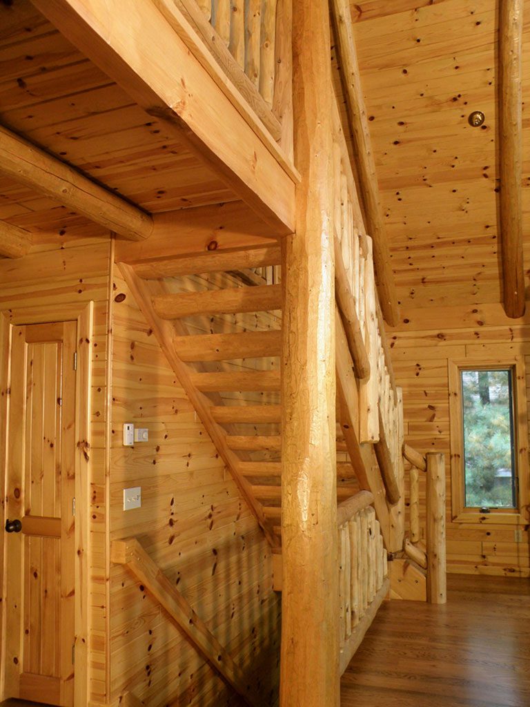 Rustic Log Trim Molding